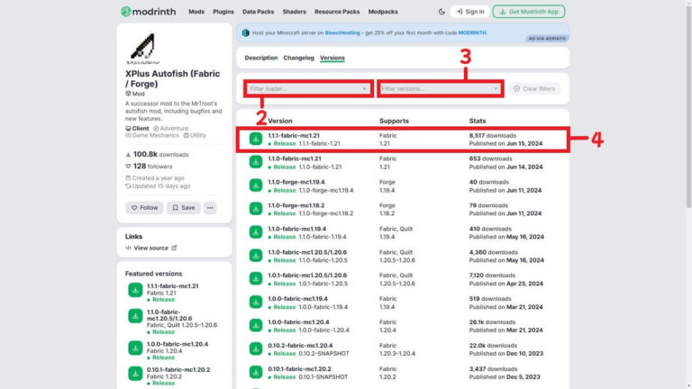 マイクラ 自動釣りmod 【Autofish 1.21.6 対応】 - 情報キング