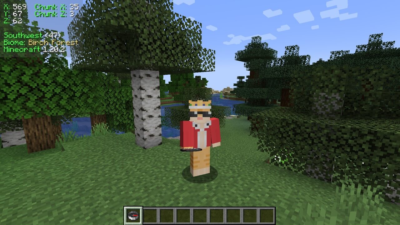 マイクラ 座標表示mod「Coordinates Display」(1.21.8, 1.21.7) - 情報キング