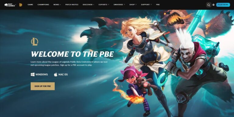 롤 Pbe 서버 하는법 테스트 서버 다운로드 정보킹